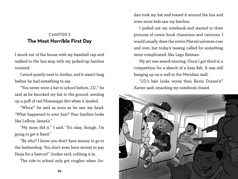 J.D. and the Great Barber Battle [Book] – Brown Babies Books