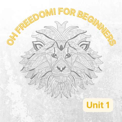 Oh Freedom! for Beginners Unit 1 Bundle – Brown Babies Books